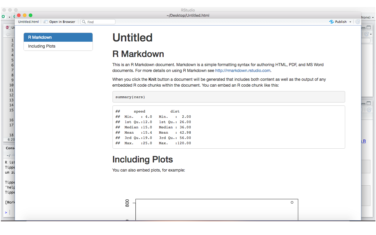 25 R Markdown – R Lernplattform